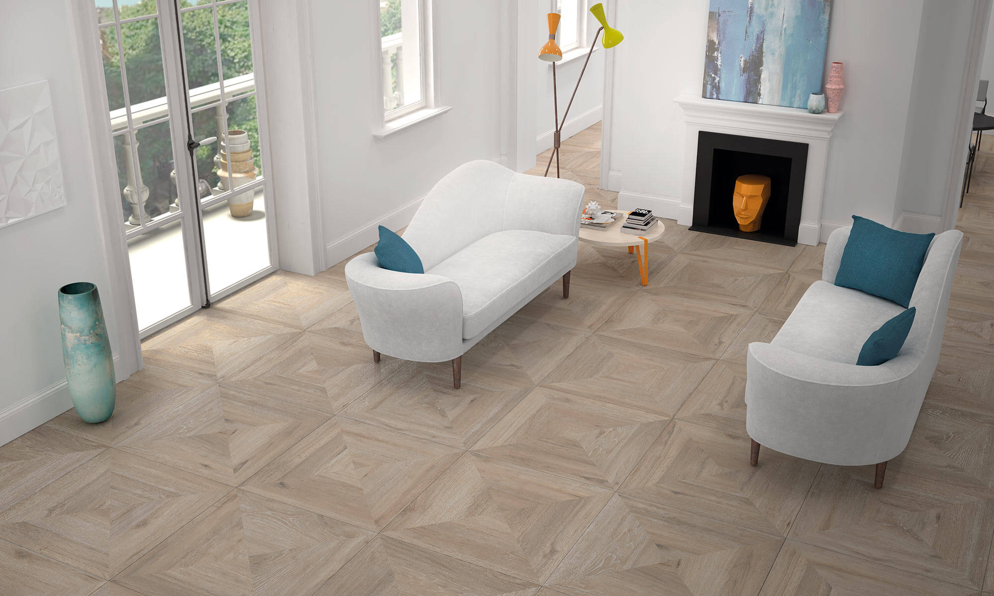 Керамогранит Undefasa Caseto Roble PW R 80x80 купить по цене 5 387 руб ...